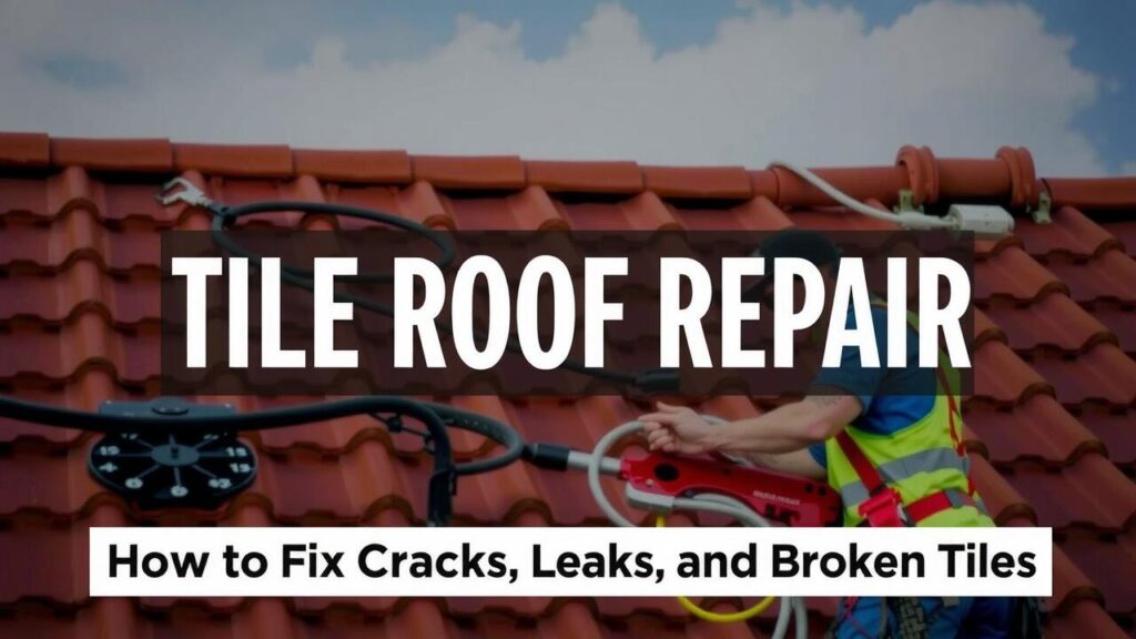Tile Roof Repair: How to Fix Cracks, Leaks, and Broken Tiles – San ...